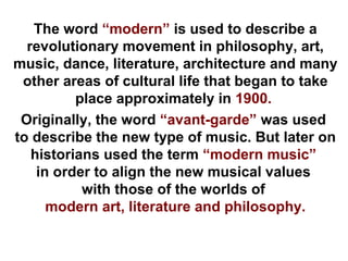Modernism | PPT