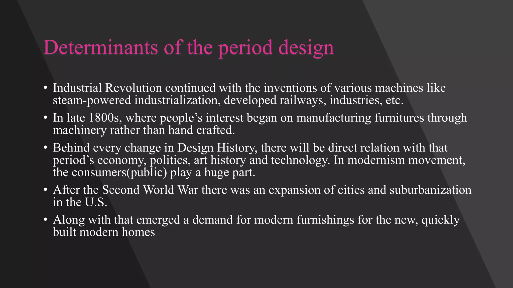 Modernism Design Period | PDF