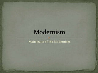 Modernism | PPT