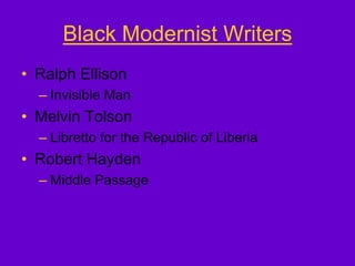 MODERNISM by T.S Eliot a key note for the Students of literature | PPT