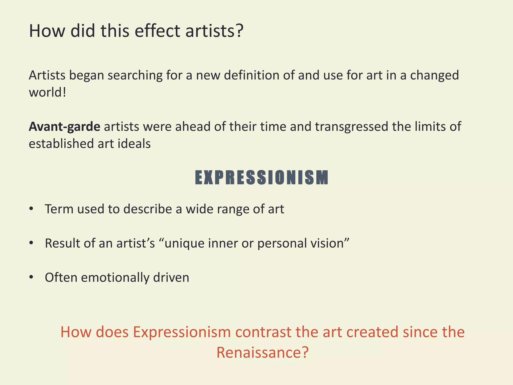 Modernism fauvism, cubism, dada | PPTX