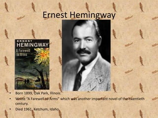 Modernism and world war i | PPT