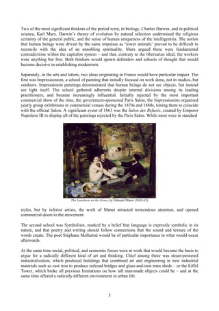 Modernism Background | PDF