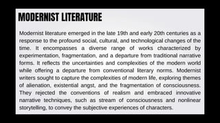 modernism nshsbanwjsbajsjajfinalppt.pptx | Modern Art | Fine Art