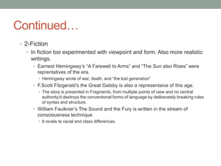 Modernism in American Literature.pptx