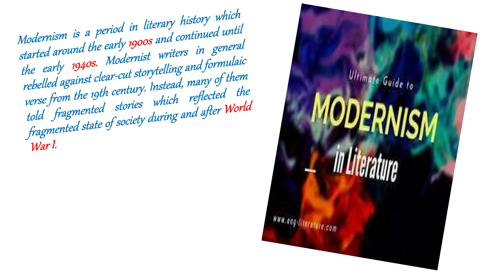 MODERNISM IN ENGLISH LITERATURE (J.JOYCE).pptx