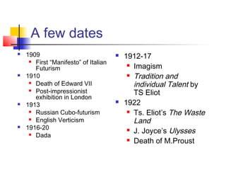 Modernism in literature by Monir Hossen | PPT