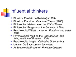 Modernism in literature by Monir Hossen | PPT