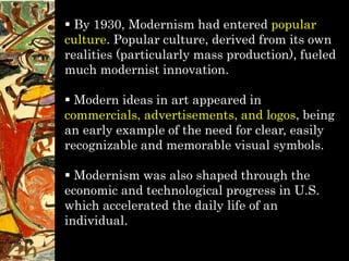 Modernism in USA | PPTX