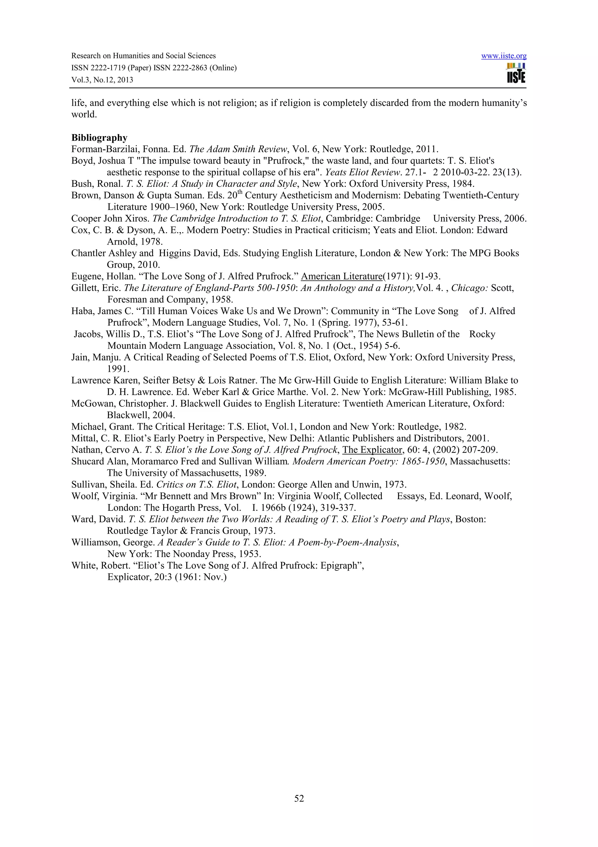 Modernism, modernity and modernisation | PDF