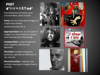 Modernism vs post modernism | PPTX