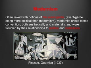 Introduction to Modernism week 1 | PPTX