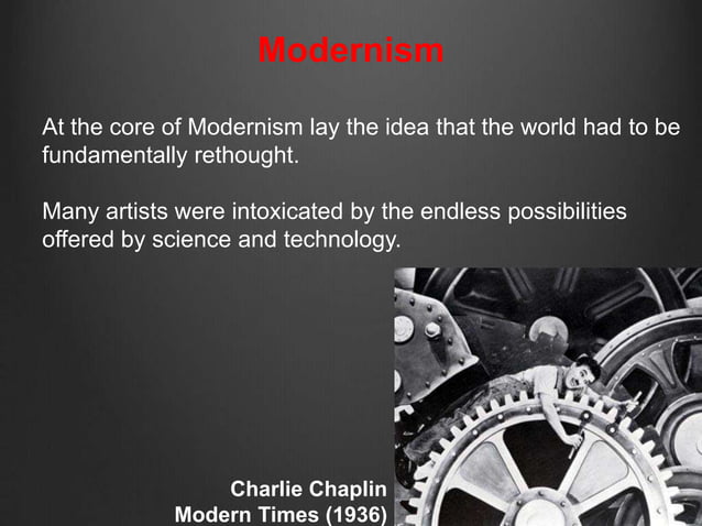 Introduction to Modernism week 1 | PPTX