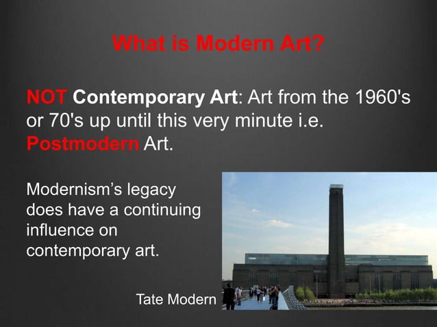 Introduction to Modernism week 1 | PPT