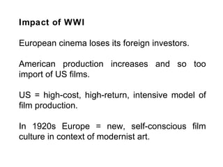 Modernist cinema | PPT
