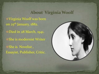 characters sketch of mrs Ramsy and Lily Briscoe | PPT