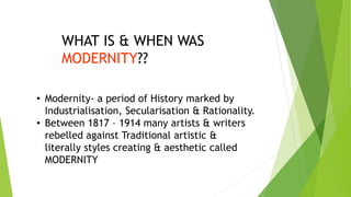 Modernity | PPT