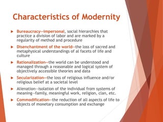 Modernity | PPTX
