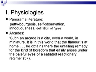 Modernity, Flaneur, And The City 1 | PPT