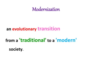 Modernization | PPTX