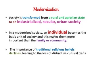 Modernization | PPTX