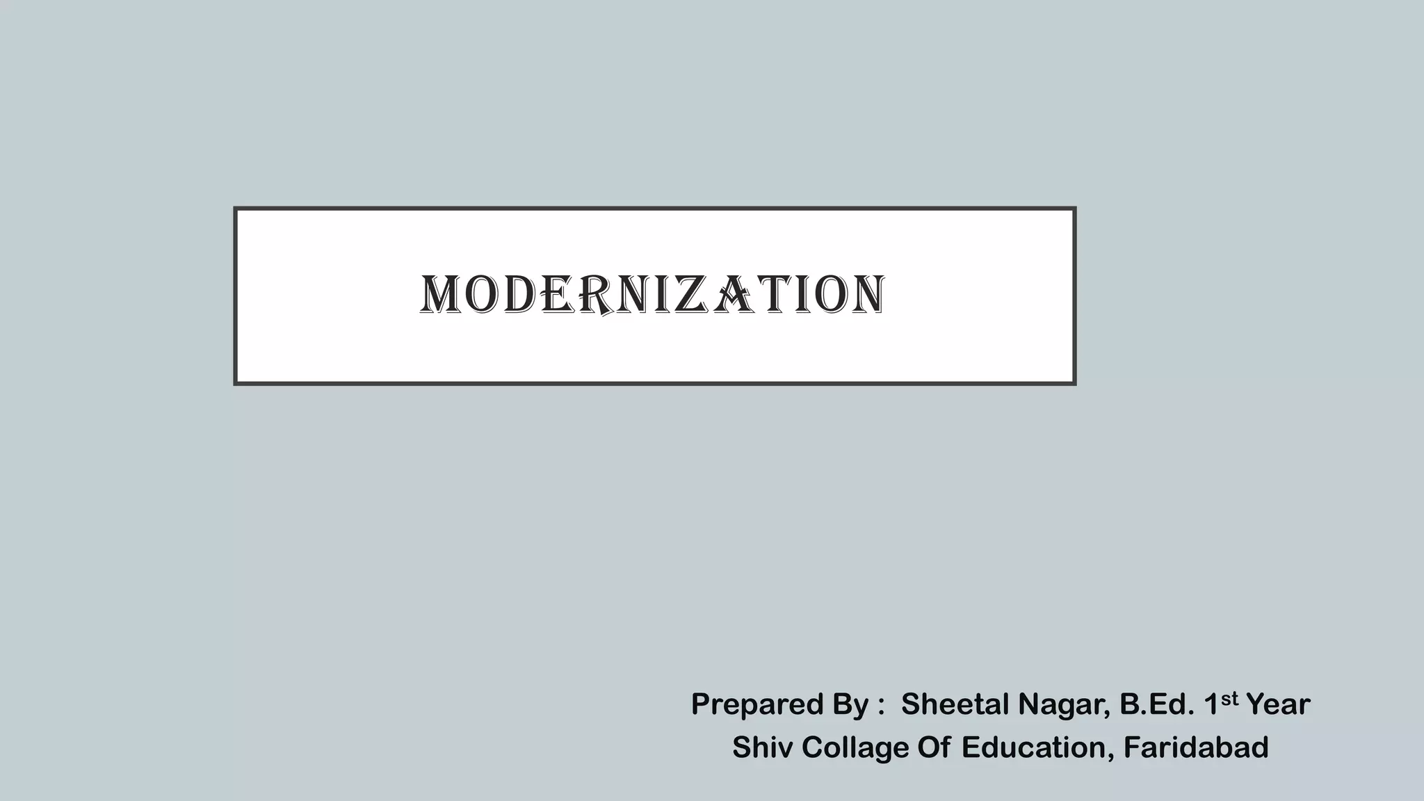 Modernization.PPT