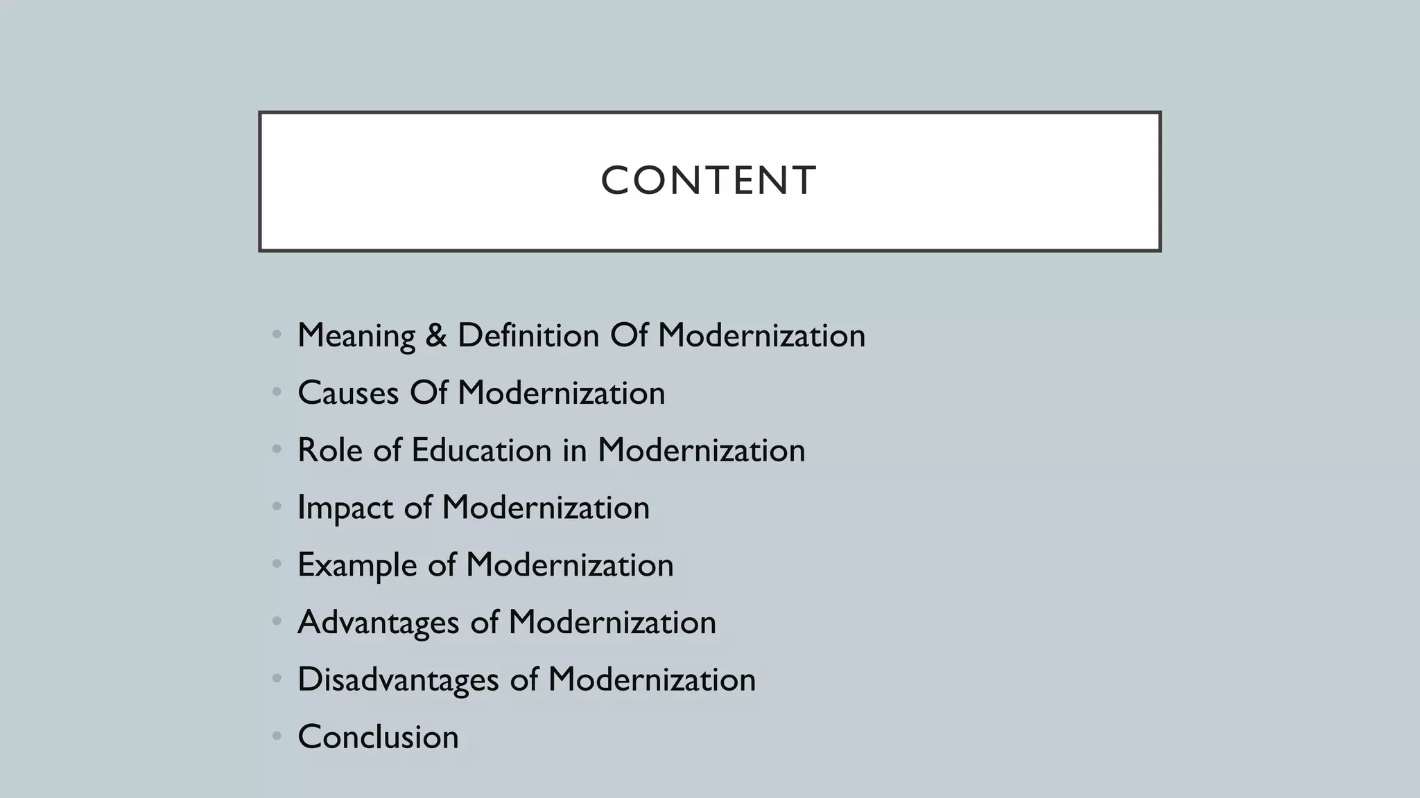 Modernization.PPT