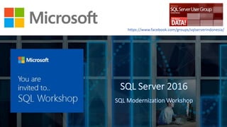 Modernization sql server 2016 | PPT
