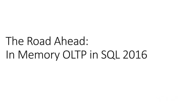 Modernization sql server 2016 | PDF | Databases | Computer Software and ...