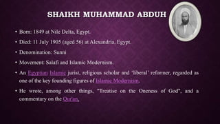 Modernization and reform movements in Muslim education | PPT