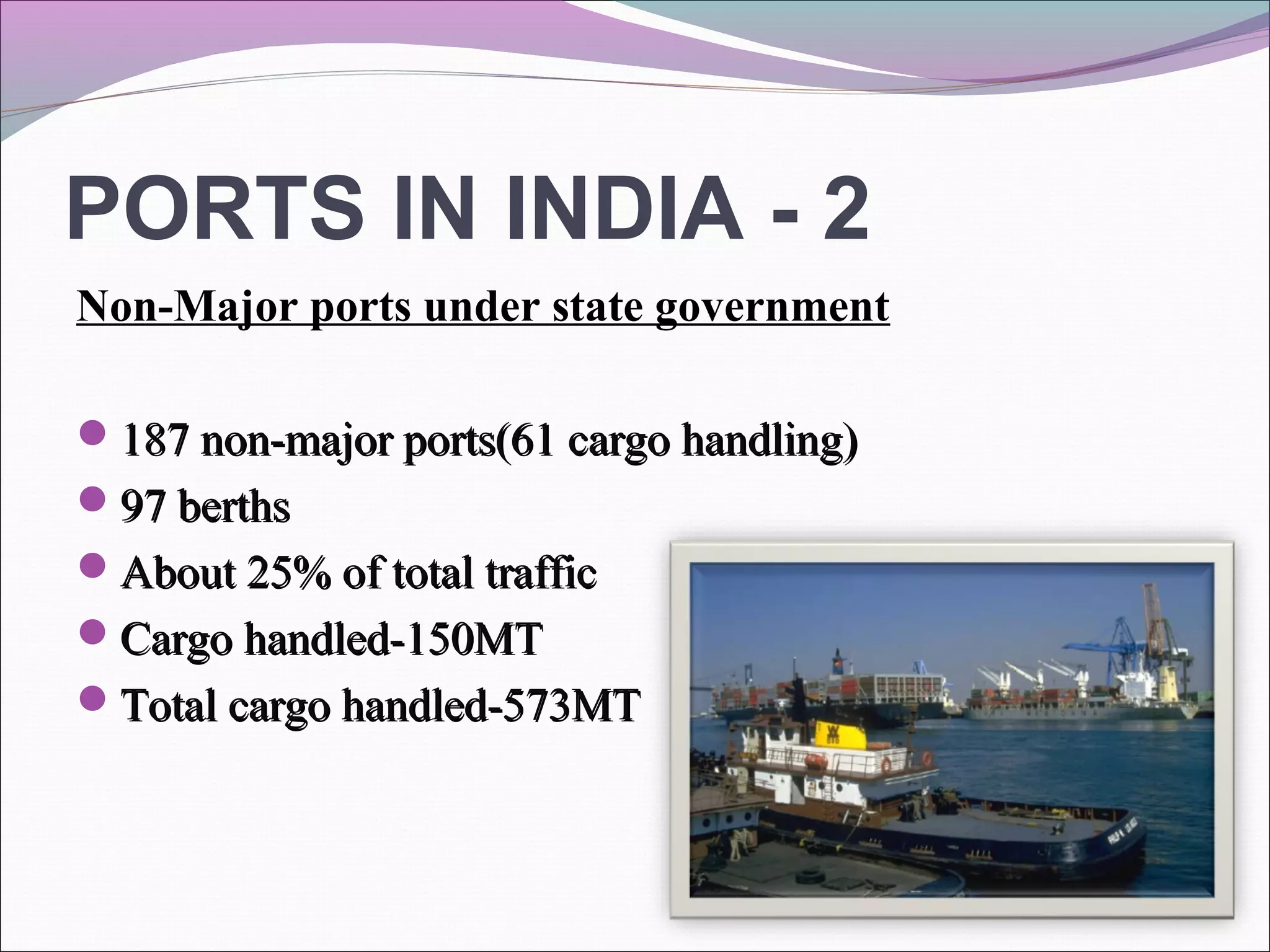 Modernization of ports | PPT