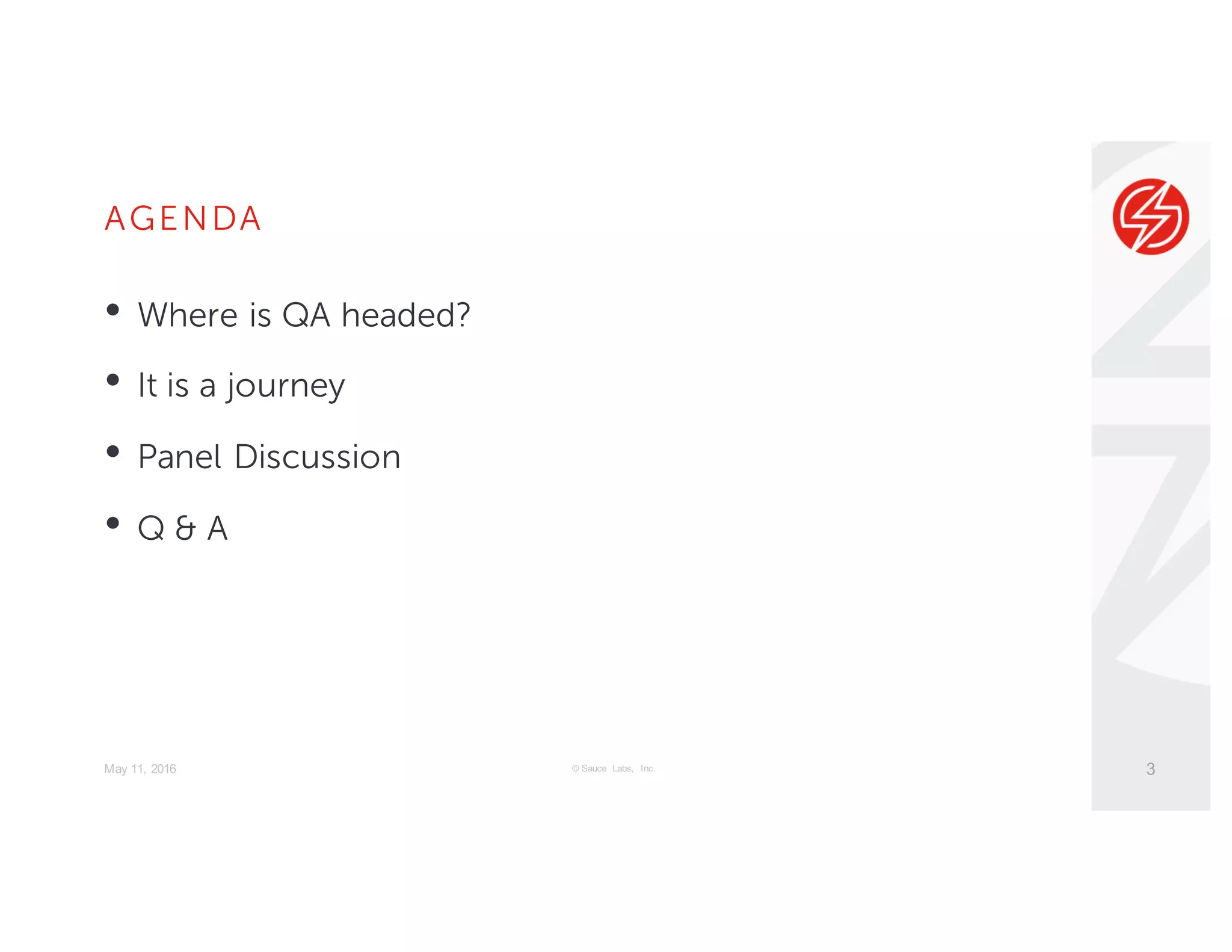 Transitioning from Traditional to Modern QA | PPT