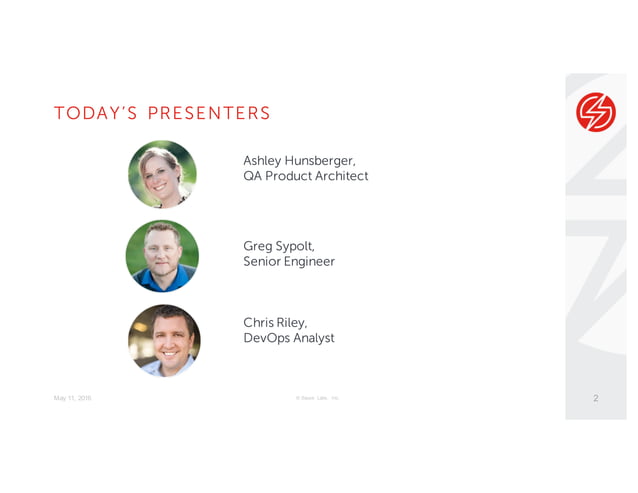 Transitioning From Traditional To Modern Qa Ppt