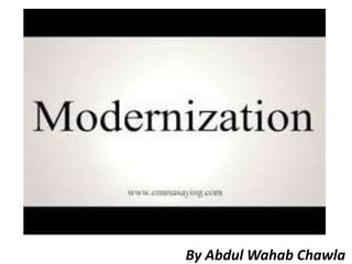 Modernization ppt | PPTX