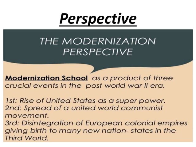 Modernization ppt | PPT