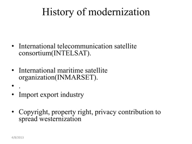 Modernization theory | PPTX