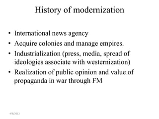 Modernization theory | PPTX