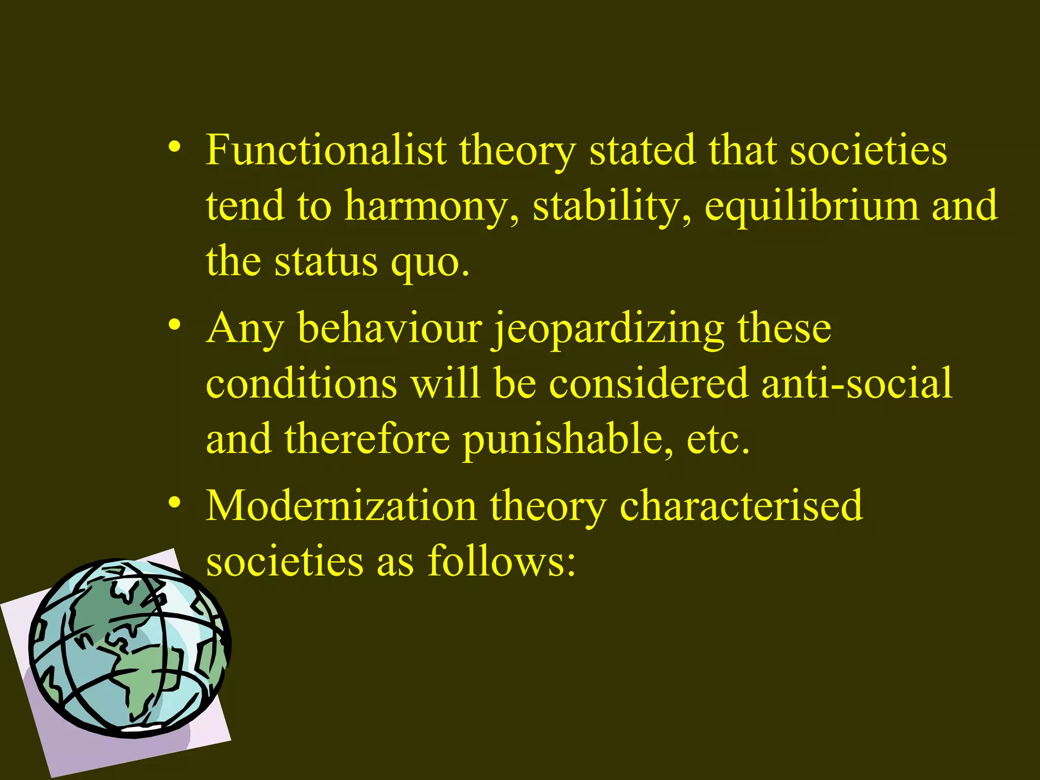 A Presentation on Modernization theory | PPT