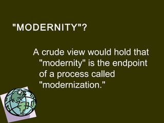 A Presentation on Modernization theory | PPT