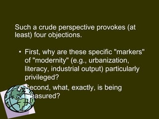 A Presentation on Modernization theory | PPT