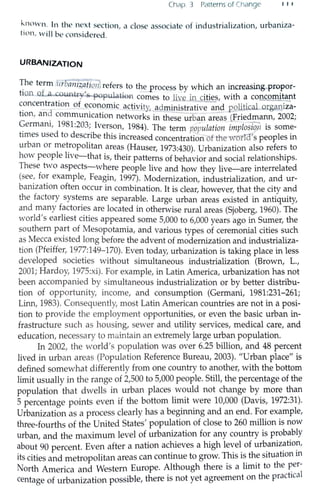 Modernization, urbanization, bureaucratization | PDF
