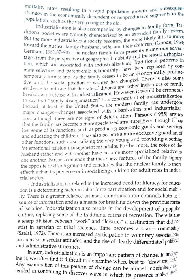 Modernization, urbanization, bureaucratization | PDF