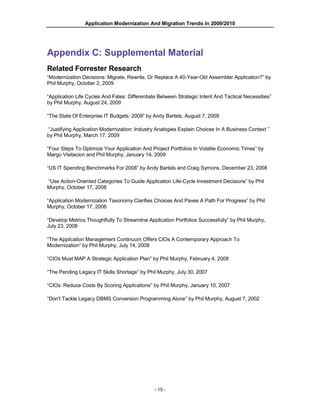 Modernization White Paper | PDF | Computer Software and Applications | Computing