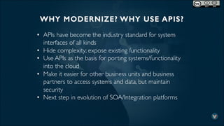 Modernize Service-Oriented Architecture with APIs | PPT