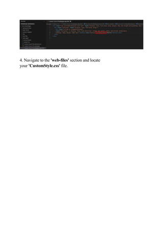 Modernize Microsoft Power Pages with OOTB Styles and Custom Styles.docx