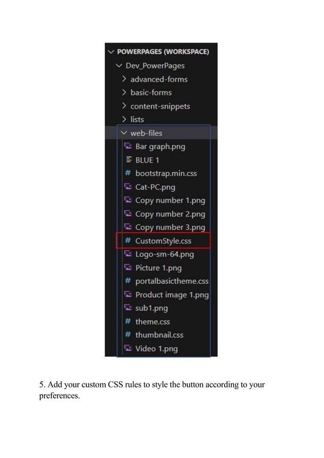 Modernize Microsoft Power Pages with OOTB Styles and Custom Styles.docx