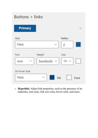Modernize Microsoft Power Pages with OOTB Styles and Custom Styles.docx
