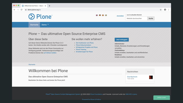 Modernize Plone's Classic UI | PPT