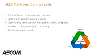 Modernize project controls to ensure project success aecom | PPTX