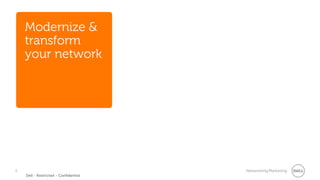 Modernize & transform your network | PPT
